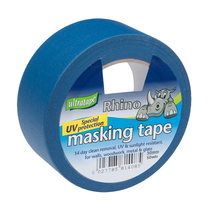 Ultratape UV Outdoor Blue Masking Tape 50mm x 50m – Tapes Wholesale