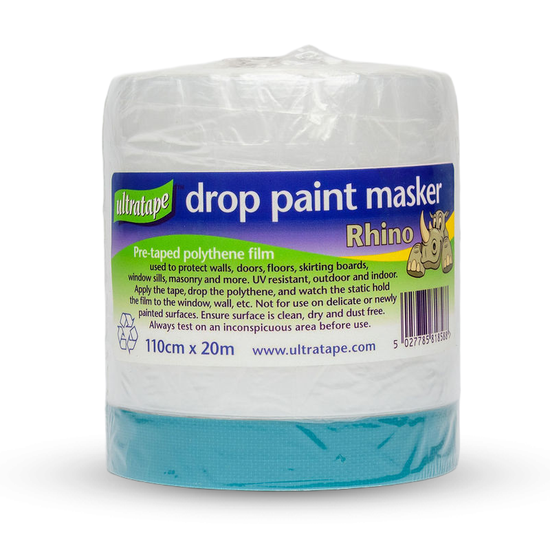 Ultratape Outdoor Drop Masking Film 1100mm x 20m – Tapes Wholesale