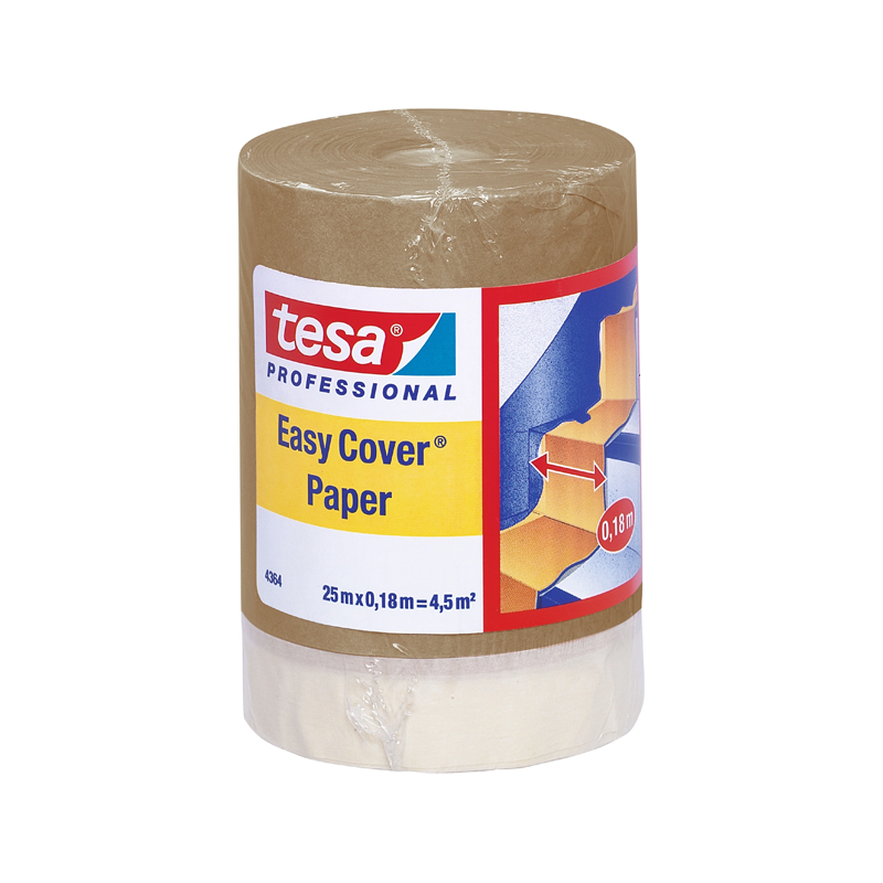 Easy Cover Masking Paper - Tesa 4364 | Tapes Wholesale